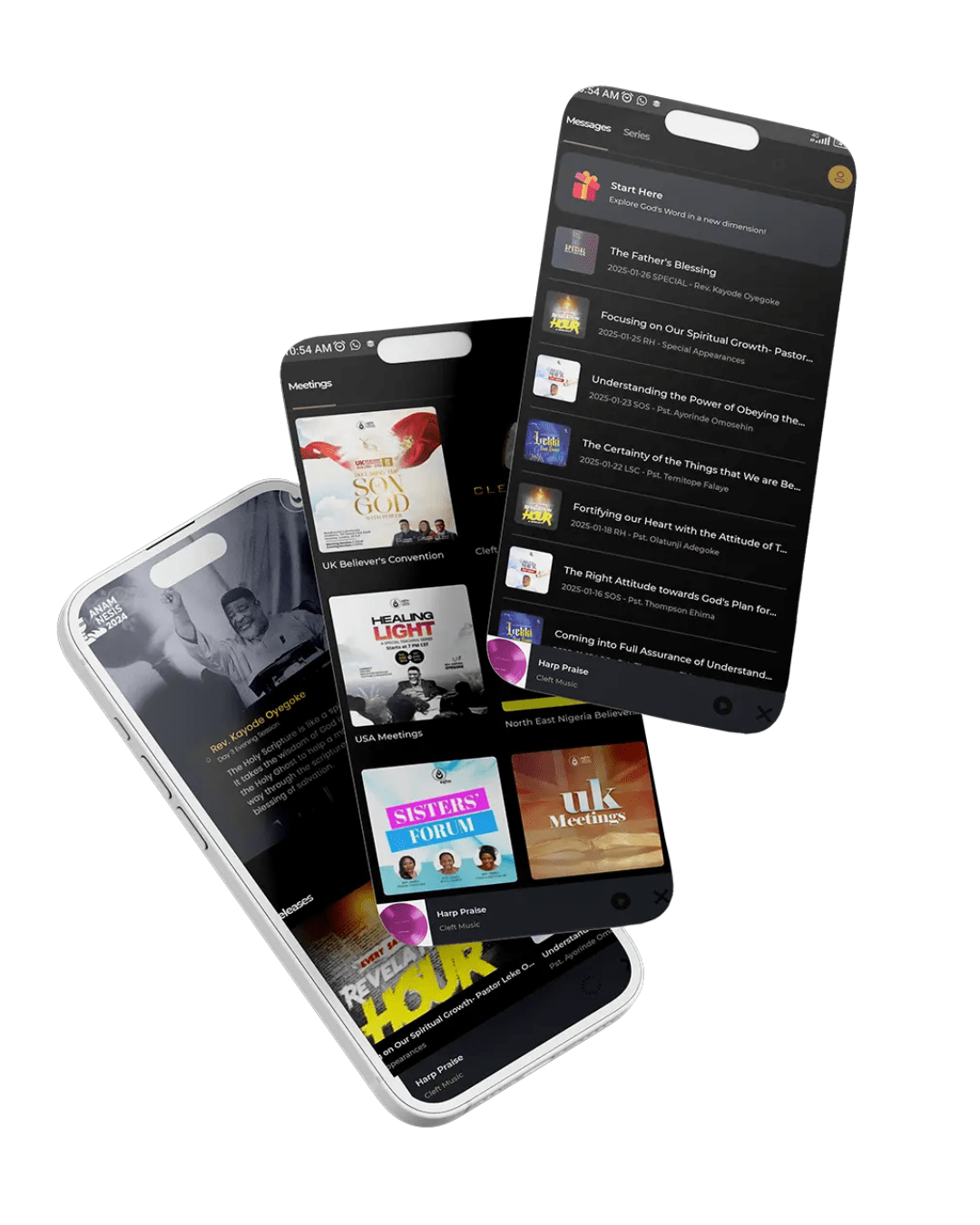 Fountain Stream App | 5,000+ EGFM Messages & Audio Teachings